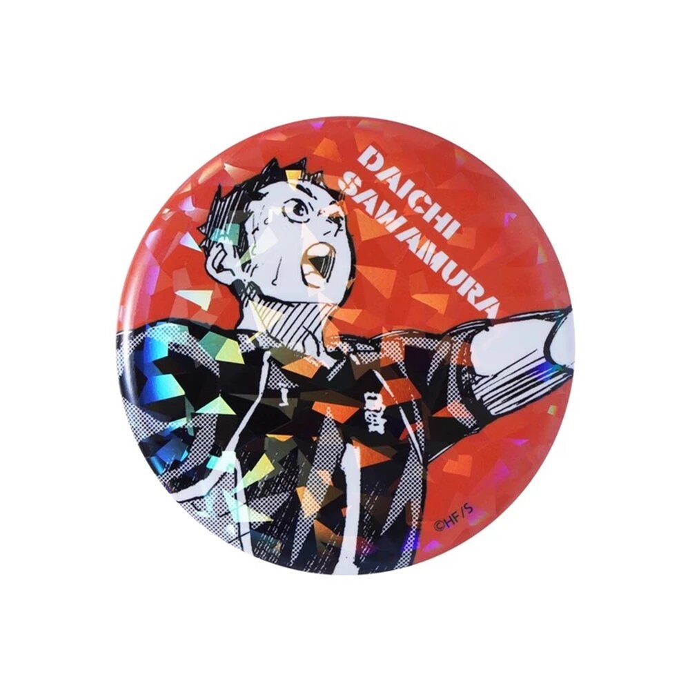 Косплей брошь Haikyuu Tadashi Yamaguchi Kei Tsukishima Yu Nishinoya 16