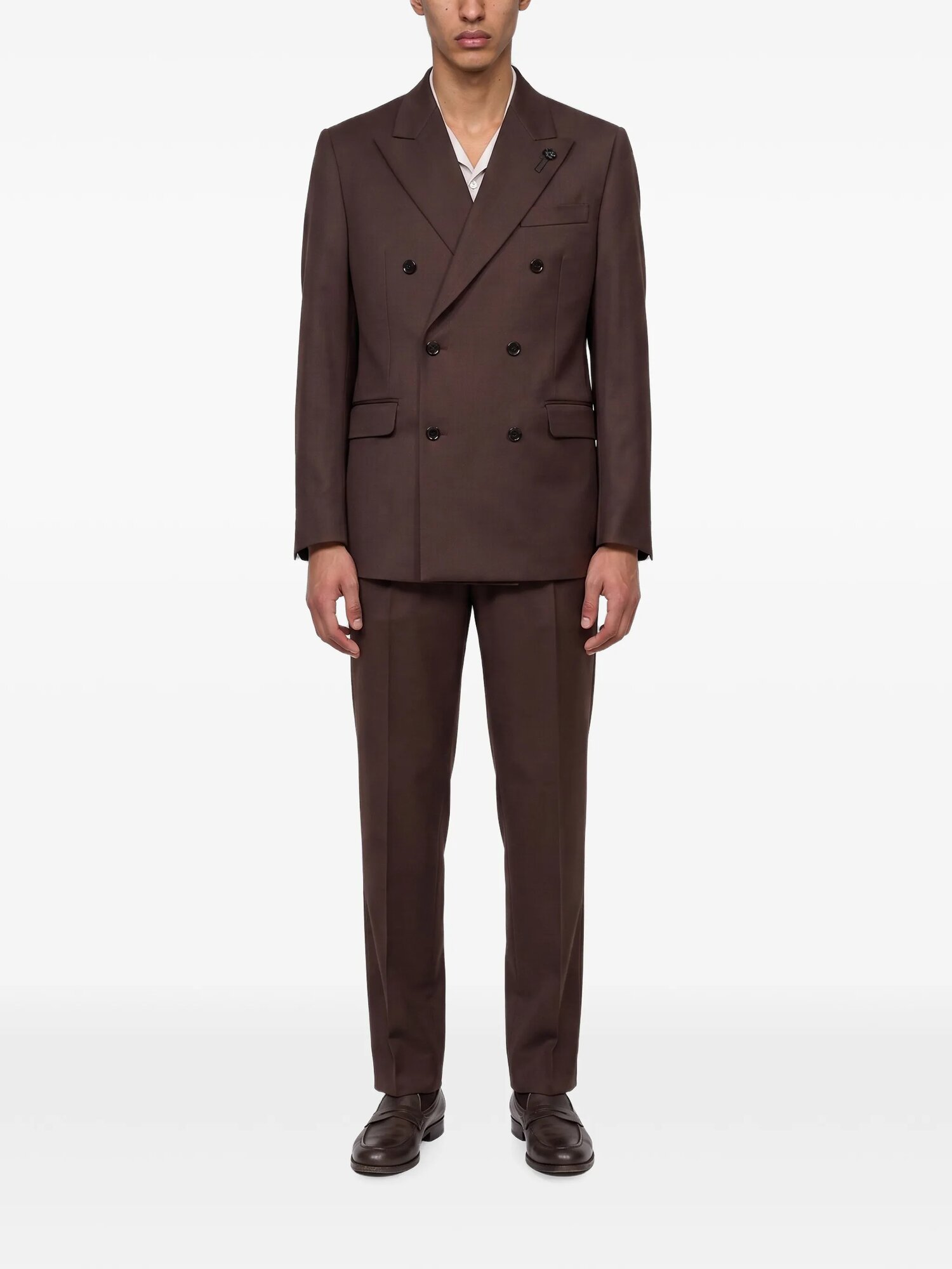 Комбинезон Double-breasted peaked-lapel suit