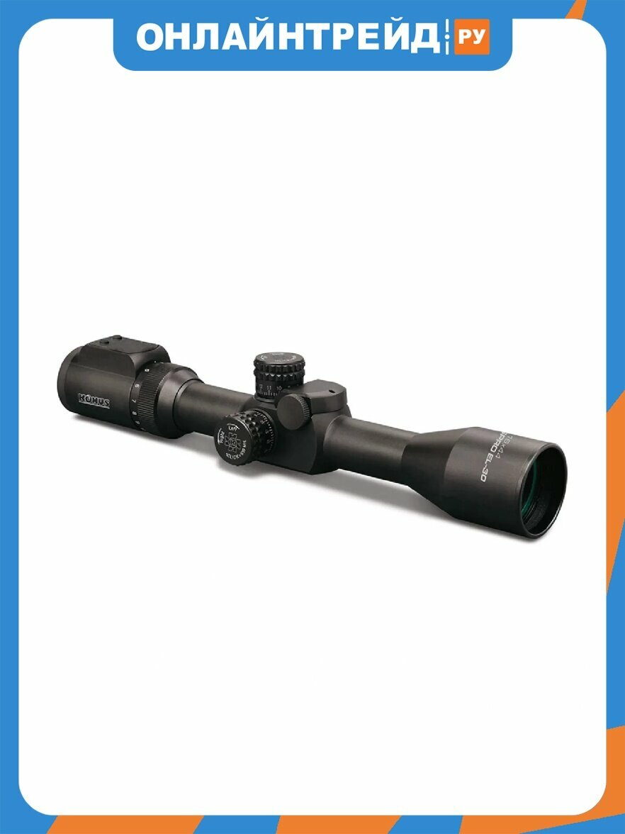 Прицел Konus pro EL-30 4-16x44, 30мм, 10 сменных прицельных сеток (технология LCD), без подсветки, 0.1 MIL, 663г