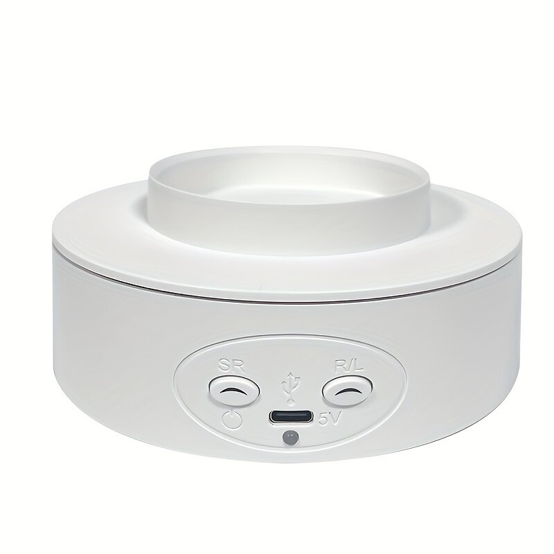 Электрический поворотный стенд Mini AI Pro 5.12 дюйма, USB 5V, белый, для демонстрации футбольных и баскетбольных мячей, студийной фотосъемки