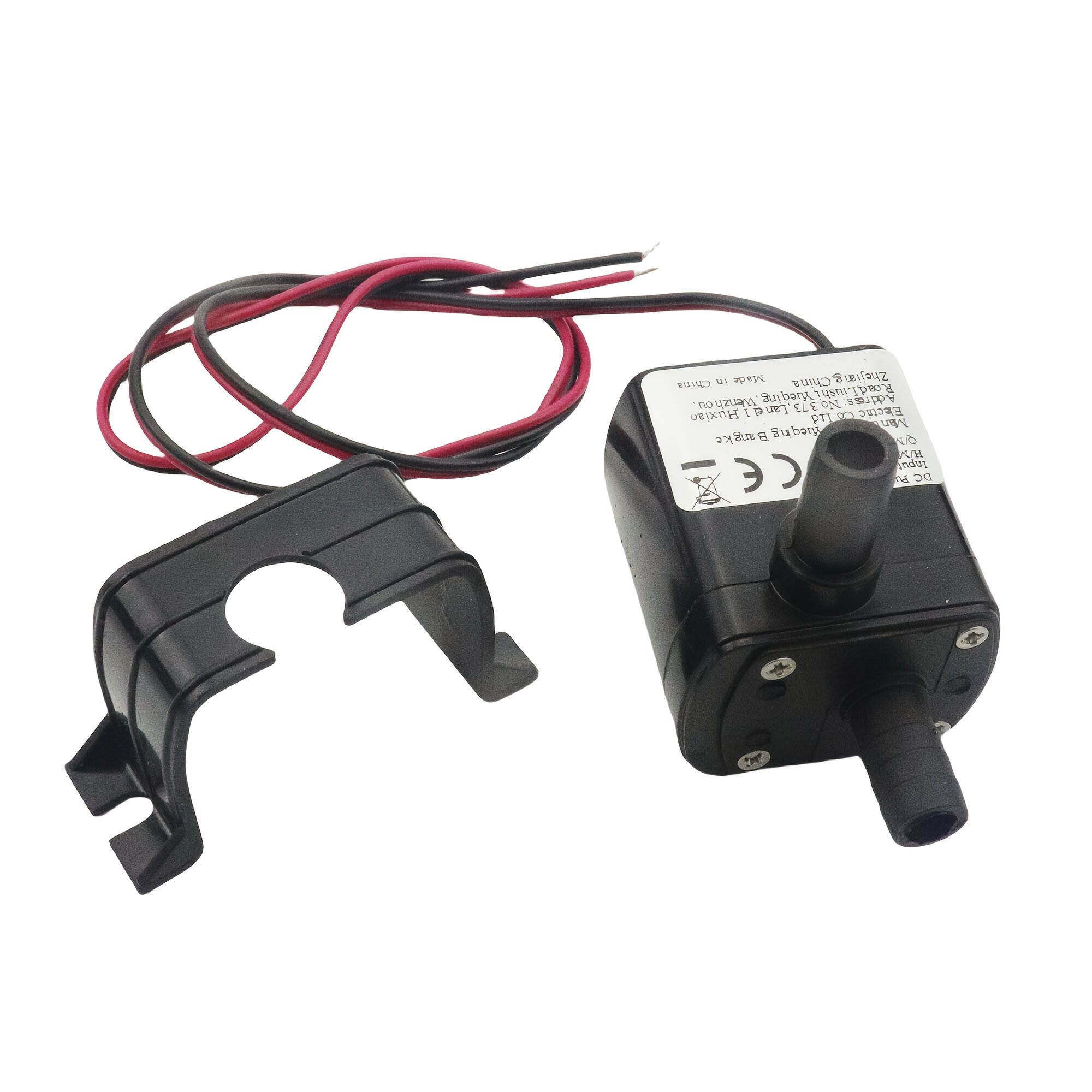 Погружной насос для аквариума и фонтана, DC12V, 5W, 63.4 гал/ч, бесшумный, мини-бесщеточный двигатель, компактный, с проводами, 1 шт.