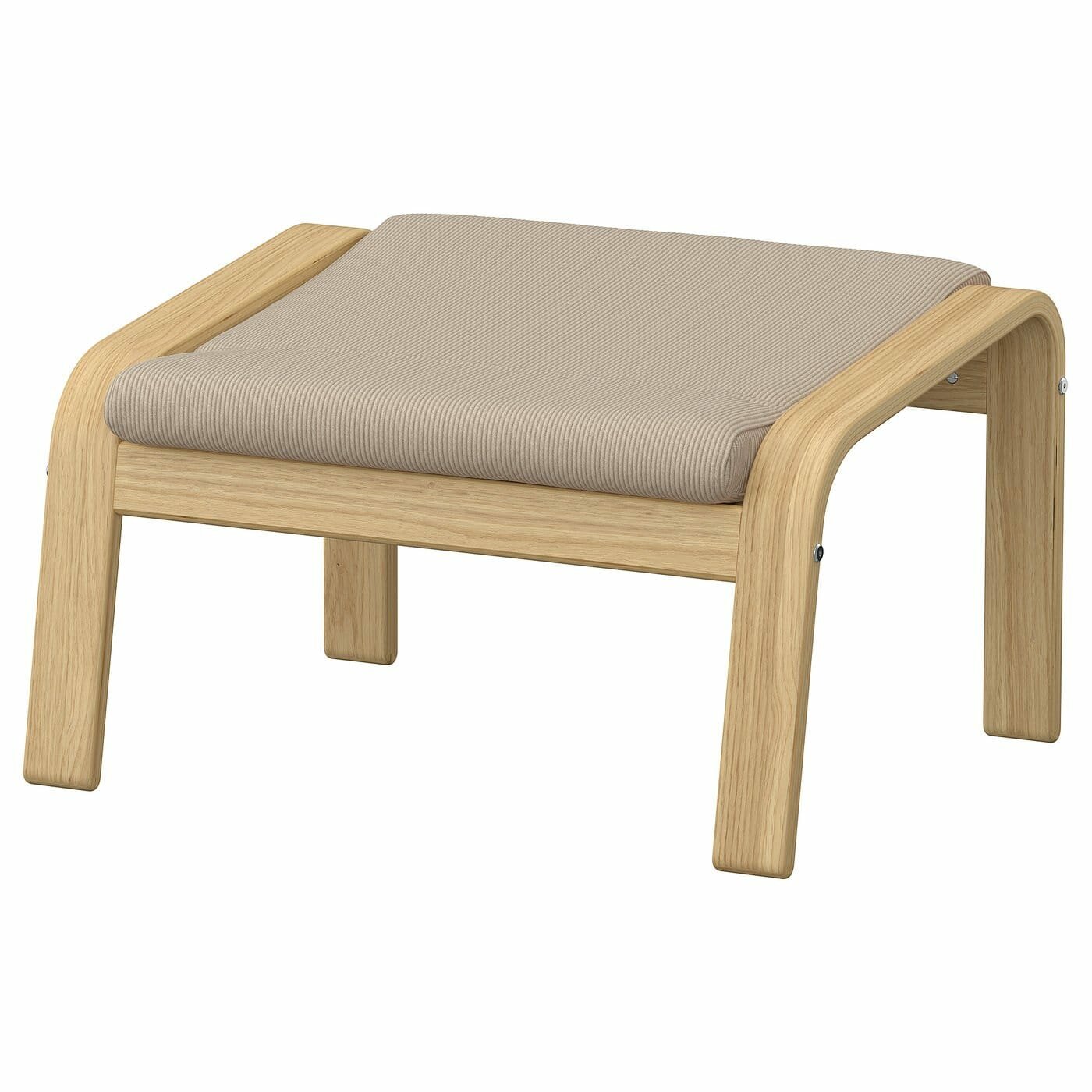 Пуф IKEA PO NG, бежевый 496.254.40
