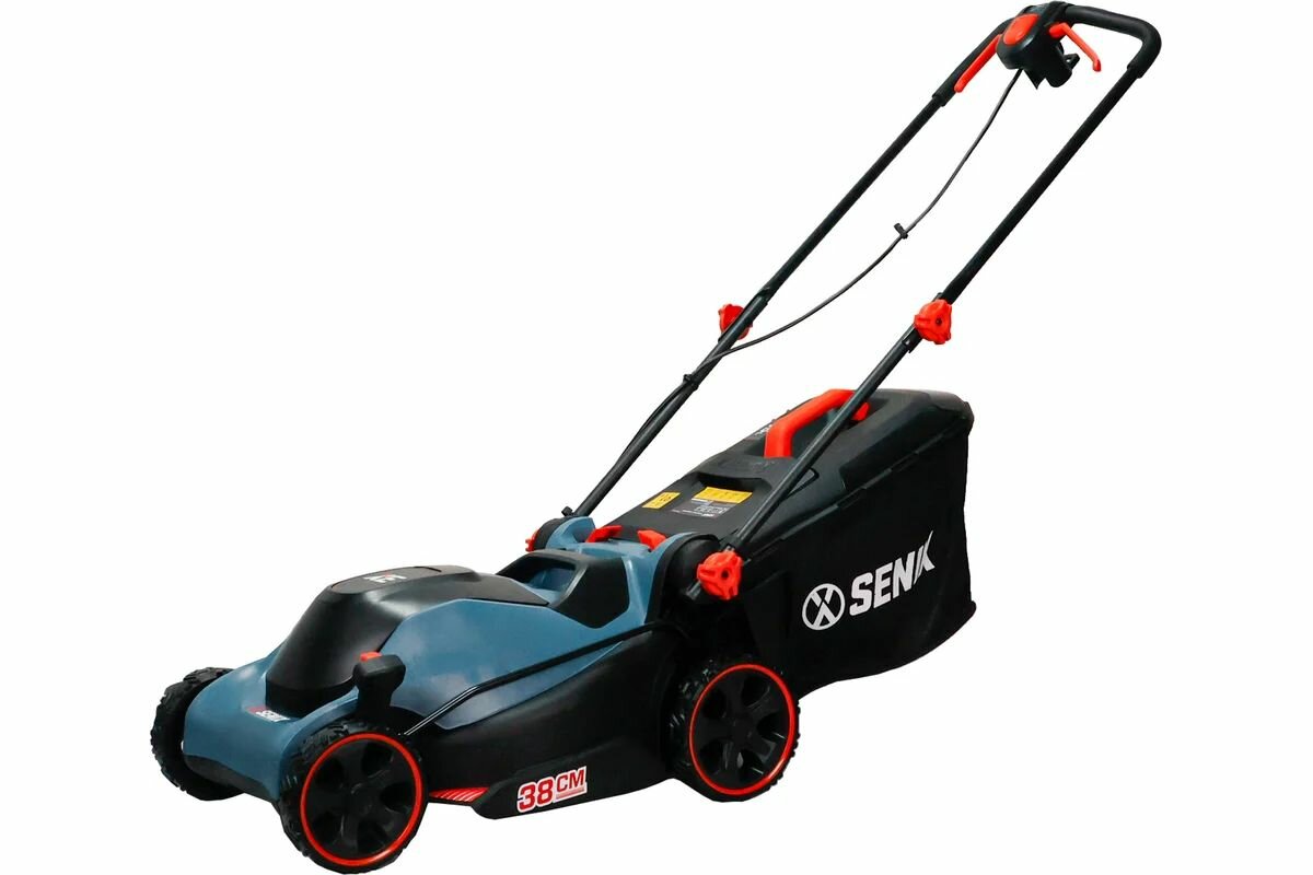 Газонокосилка электрическая SENIX LPPE16-M1-EU мощность 1600 Вт, нож 38 см