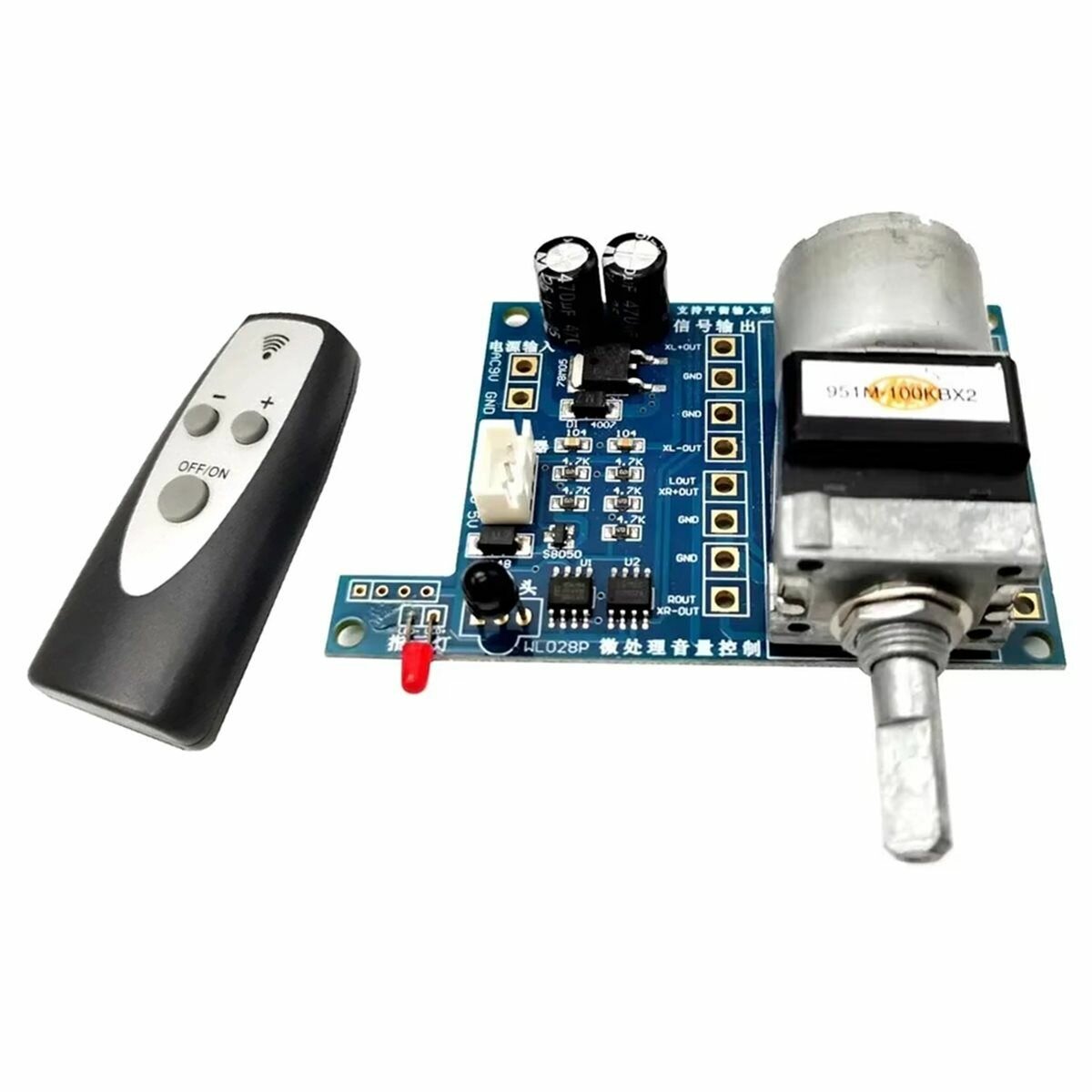 Моторизованный Потенциометр ALPS 50 КОм Для Аудиопредусилителя DIY B аудио предусилитель