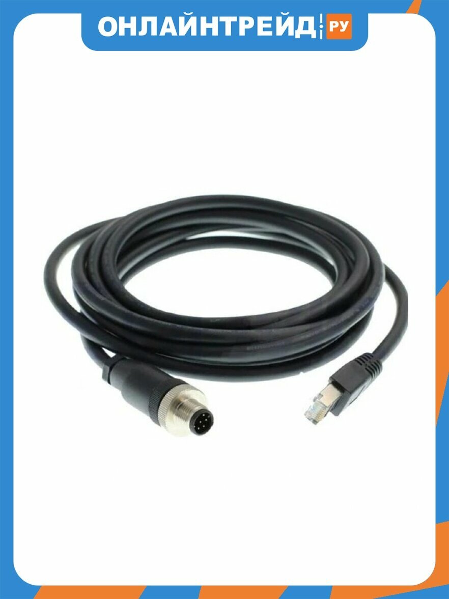Кабель Datalogic CAB-ETH-X-M05 M12-IP67 GETH-X CAB 5M