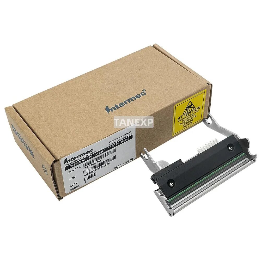 710-129S-001 Новая печатающая головка для термопринтера штрих-кода Intermec PM43 PM43C, замена OEM, 203 точек на дюйм