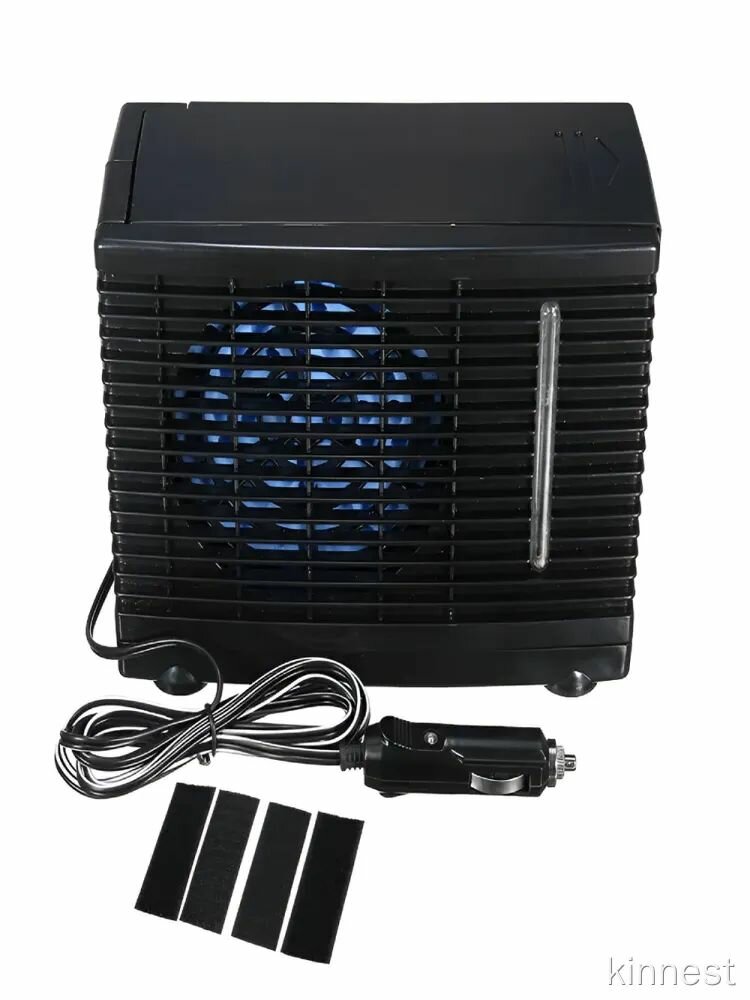 HIBIBUD Портативный автомобильный кондиционер 12V, мини-охладитель воздуха для грузовиков и легковых автомобилей, тихая работа, низкое энергопотребление.