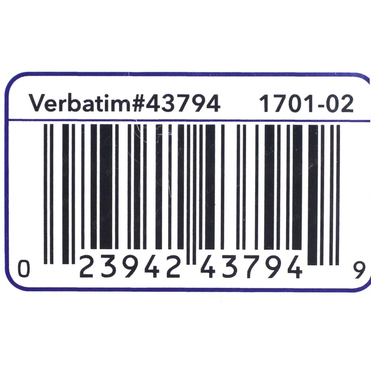 CD-R Verbatim 700Mb 52x sp, printable уп.50 шт 43794 — фото 1
