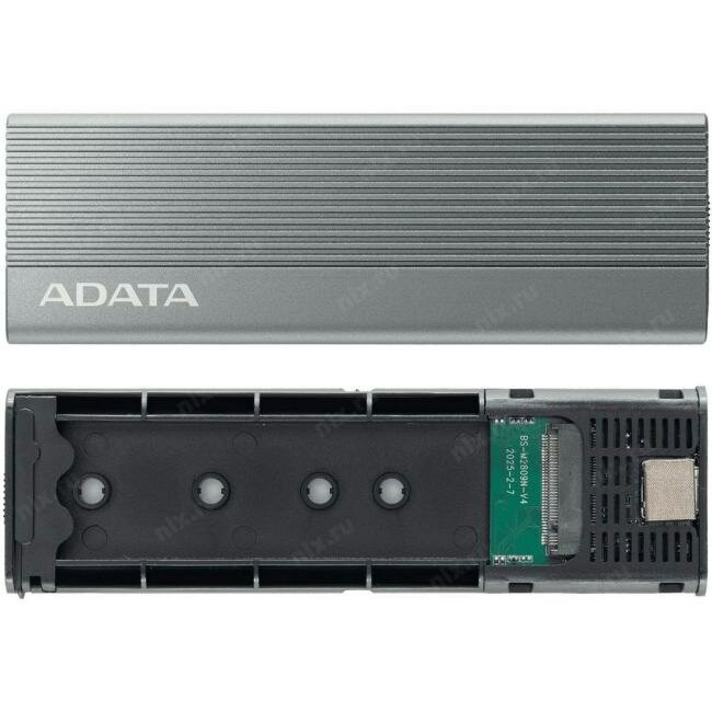 ADATA EC680-CCGY (Внешний бокс для M2 NVMe устройств, USB3.2) — фото 1