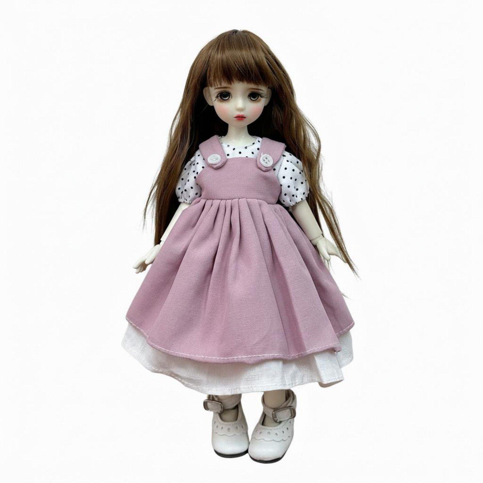 Платье для куклы BJD (30 см), аксессуар для куклы, подходит для любителей, детей и для развития воображения. Aa-25