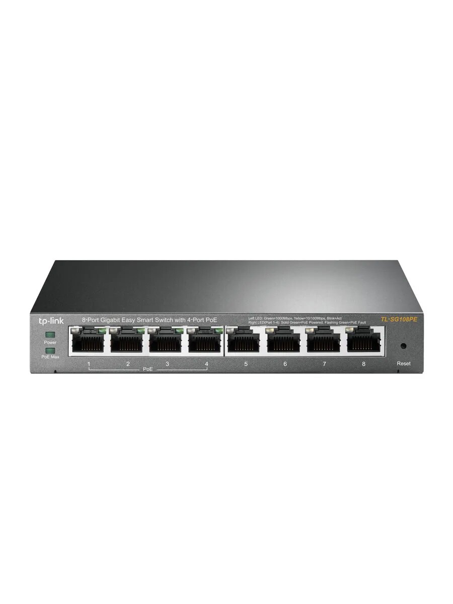 Коммутатор TL-SG108PE