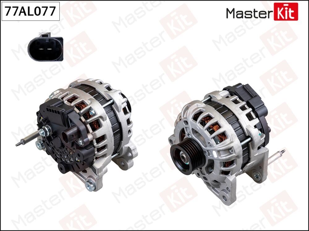 Генератор Skoda Rapid, Vw Polo (MASTERKIT 77AL077)