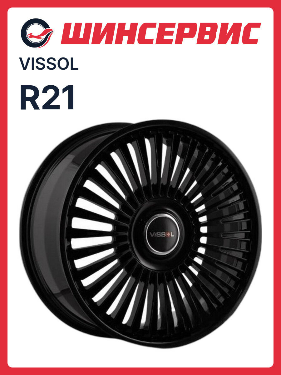 Кованый колесный диск Vissol F-3149 R21x9J 5x120 ET45.5 ЦО62.5 для автомобиля