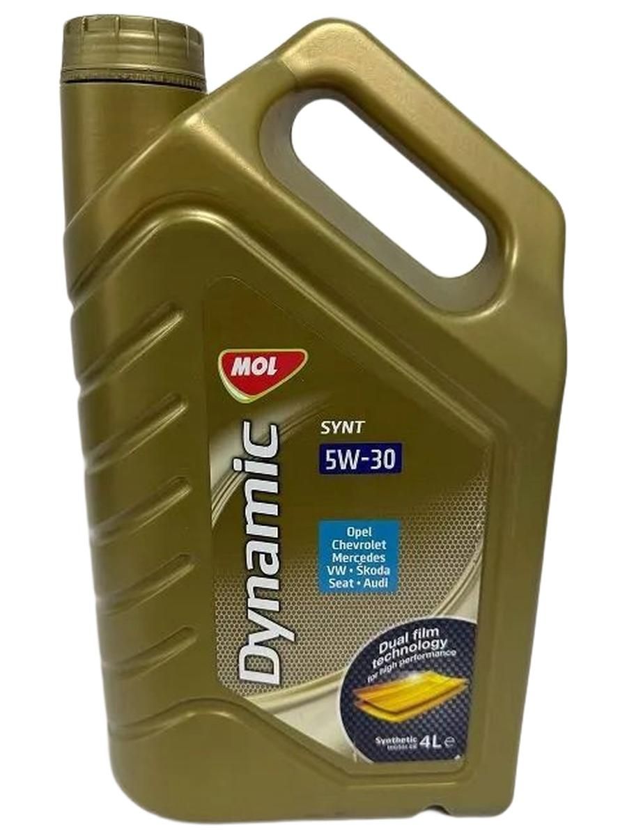 Mol DYNAMIC SYNT 5W-30 5W-30 Масло моторное, Синтетическое, 4 л