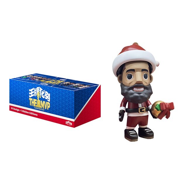 AcePlayer x NBA THE MVP James, Letter Bro NBA Player Stephen Curry Mystery Boxes Single Mystery Box/Full Box 10 Pcs