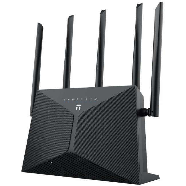 Роутер беспроводной Netis NX30 AX3000 10/100/1000BASE-TX черный