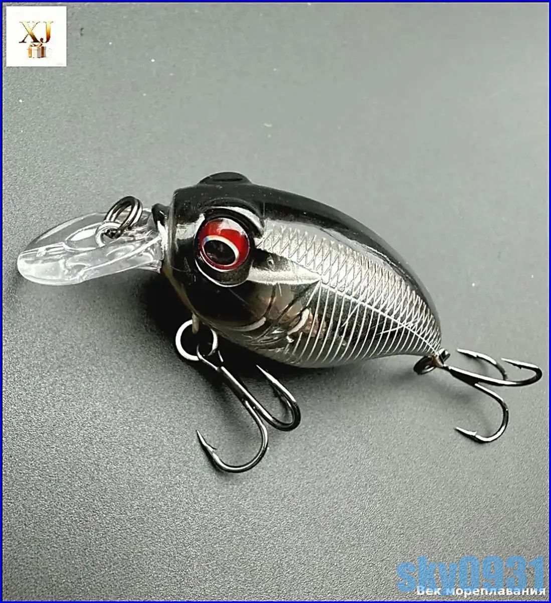 Воблер Megabass Griffon SRX 43 мм, японский воблер для ловли окуня, щуки, судака и голавля, летняя рыбалка