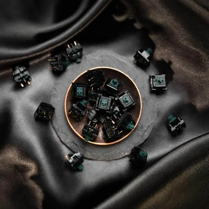 Hades V2 Механические Переключатели Green Stem(42G) 70 PCS
