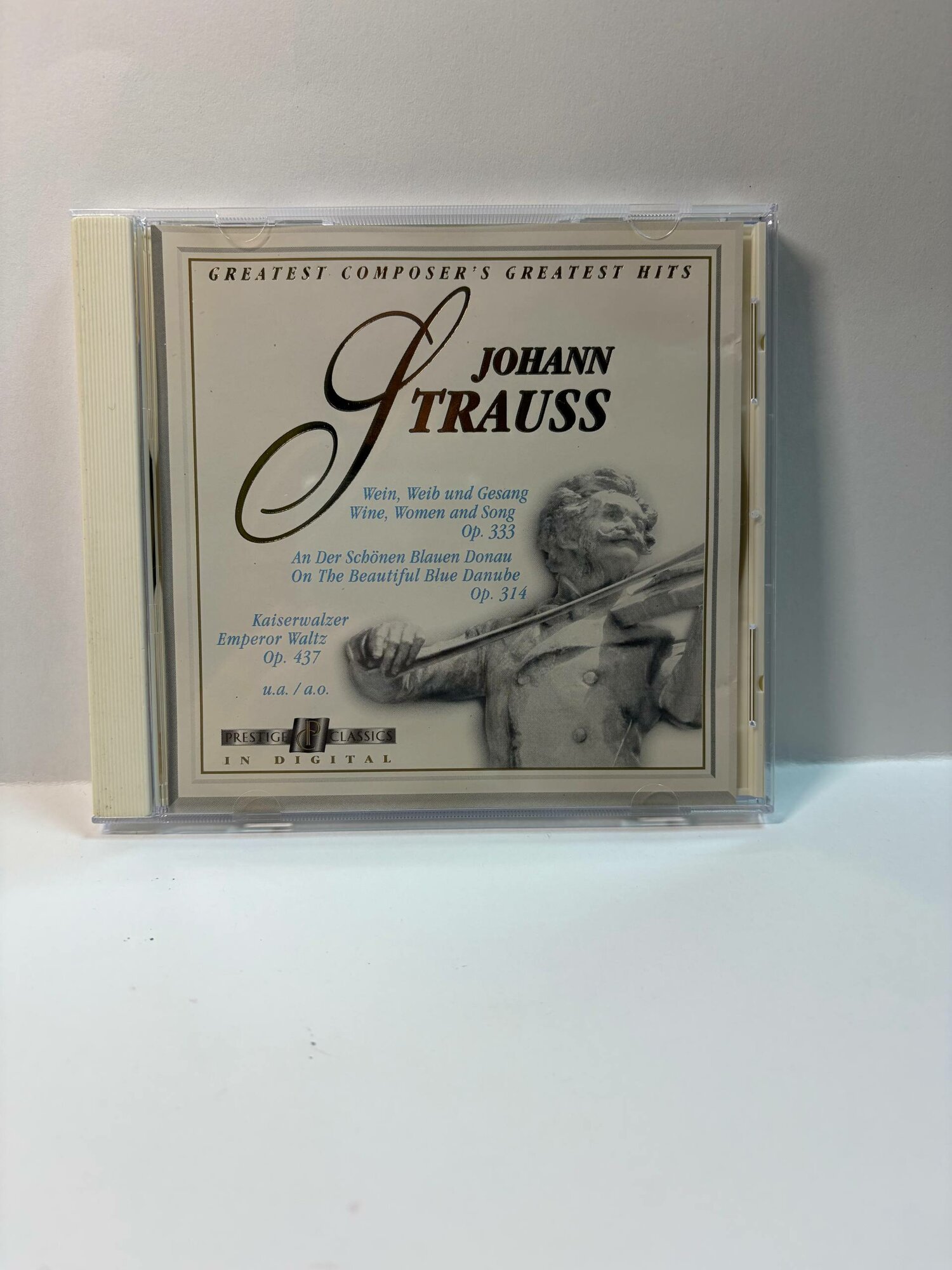 Strauss - Seine Grossten Hits / Strauss Greatest Hits (1CD Prestige Classics, Чехия 1994)