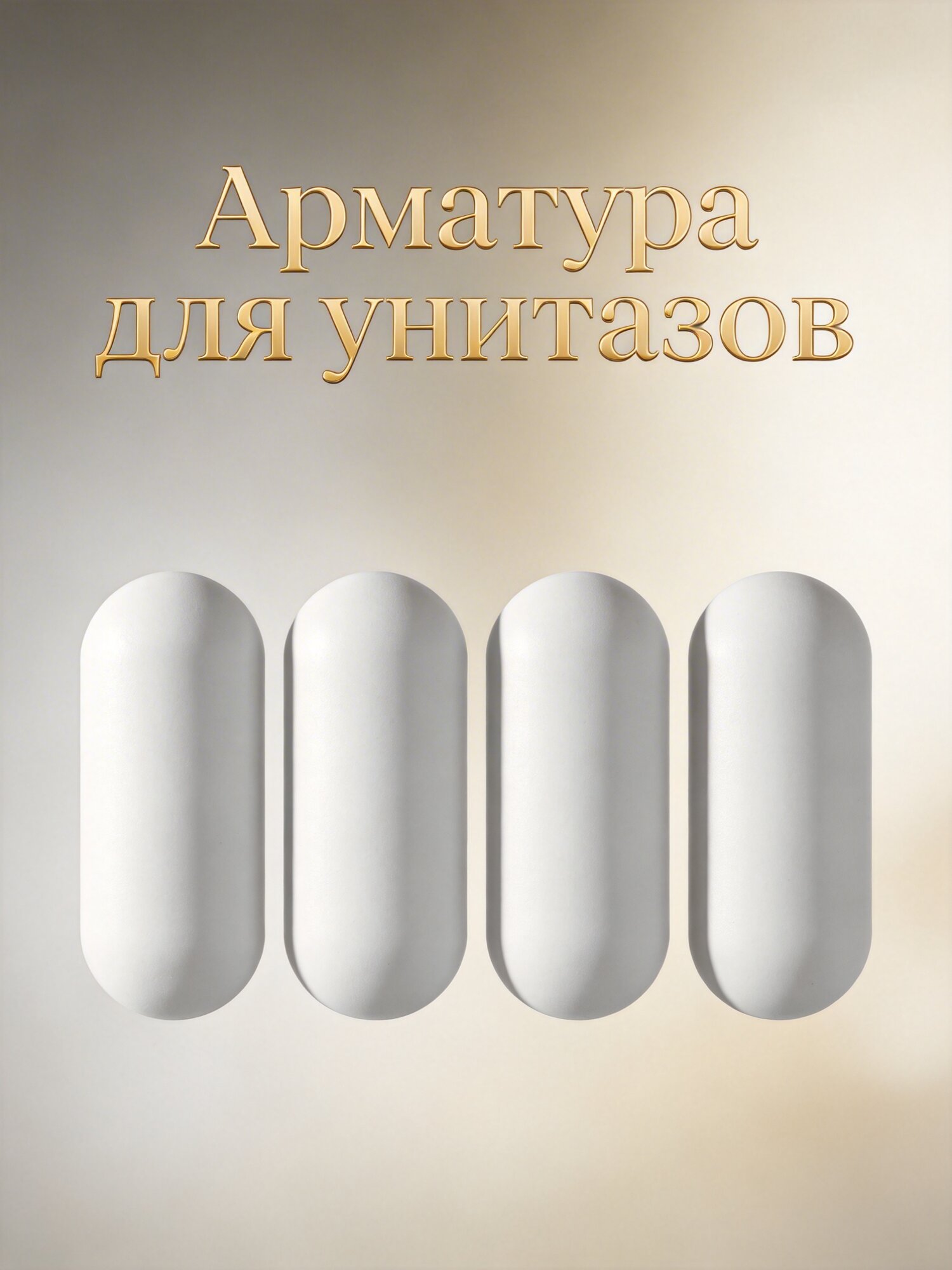 Антискользящие Бамперы Для Сиденья Унитаза, Пластик, 4.5x2x1см, 4 Штуки