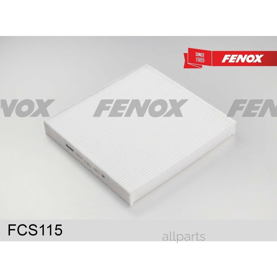 FENOX FCS115 салонный фильтр 225*235*30мм Honda Accord 03- 2.0-2.4 Civic 12- 1.4-1.8 CR-V 07- 2.0-2.4