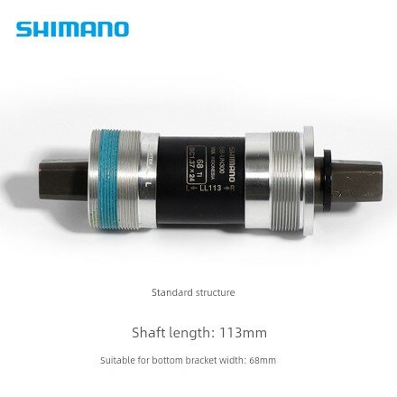 SHIMANO UN300 квадратный подшипник каретки для велосипедов, размеры 113мм x 68мм совместимость