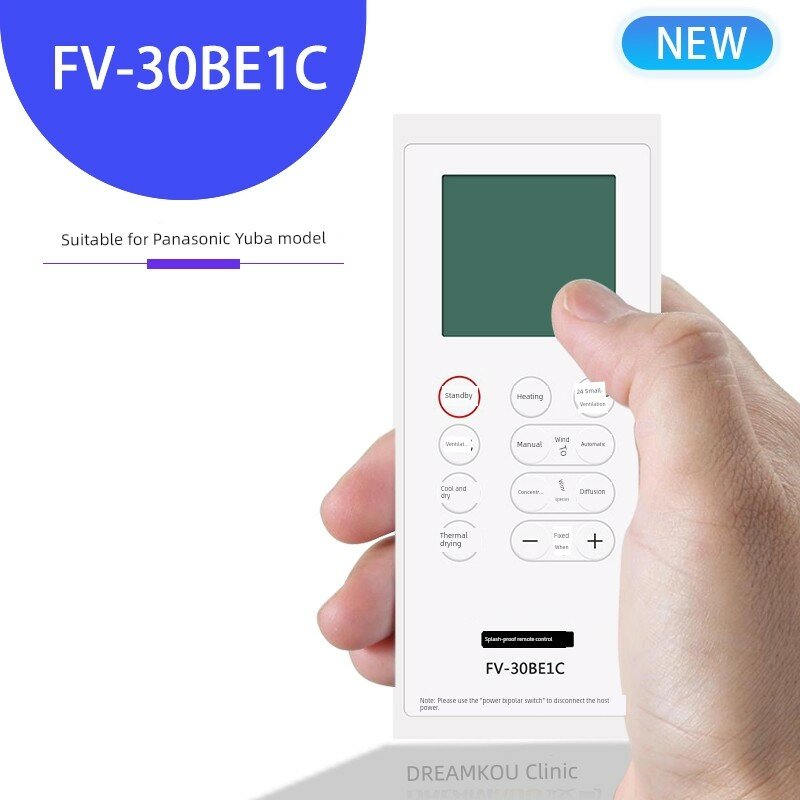 Замена пульта дистанционного управления для обогревателя Panasonic FV-30BE1C Модель совместима с оригиналом
