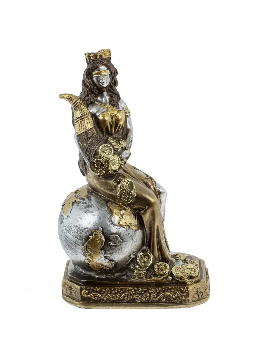 Фигурка декоративная Фортуна, полимерная, 17 см