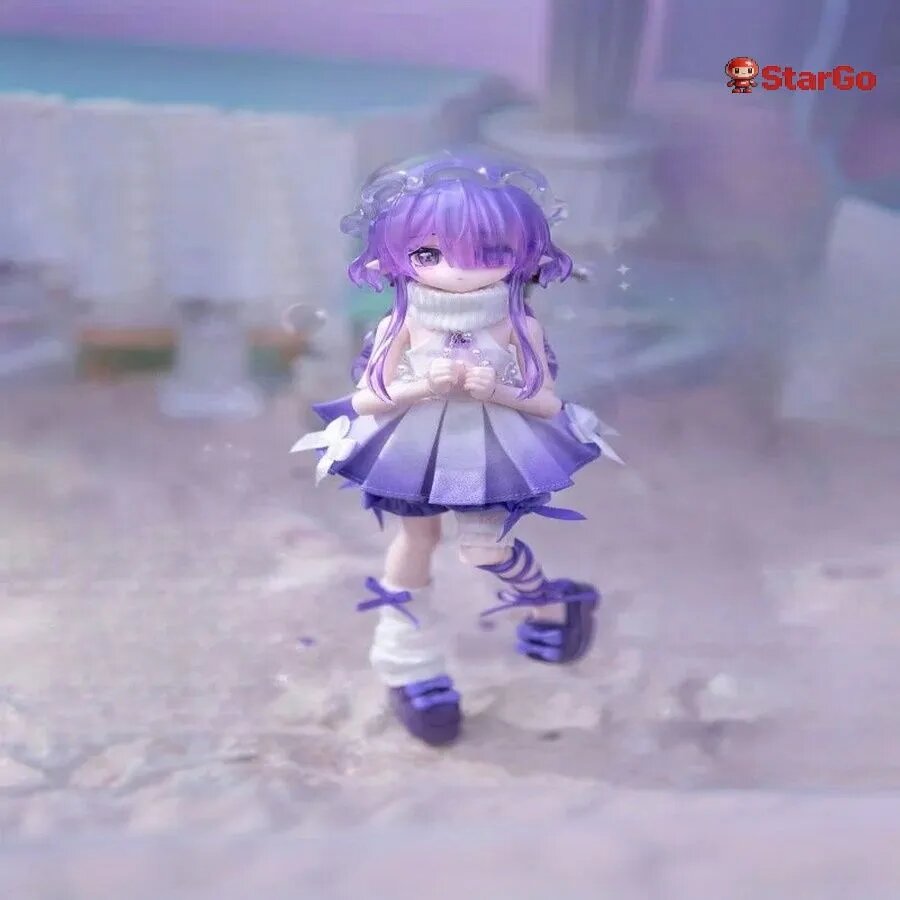 Кукла 1/12 BJD Minty Ocean Gem Series-Laviya, ABS пластик, 16 см, для девочек