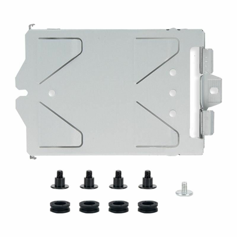Металлический кронштейн с винтами для монтажа жесткого диска консоли, аксессуар для игр, 1