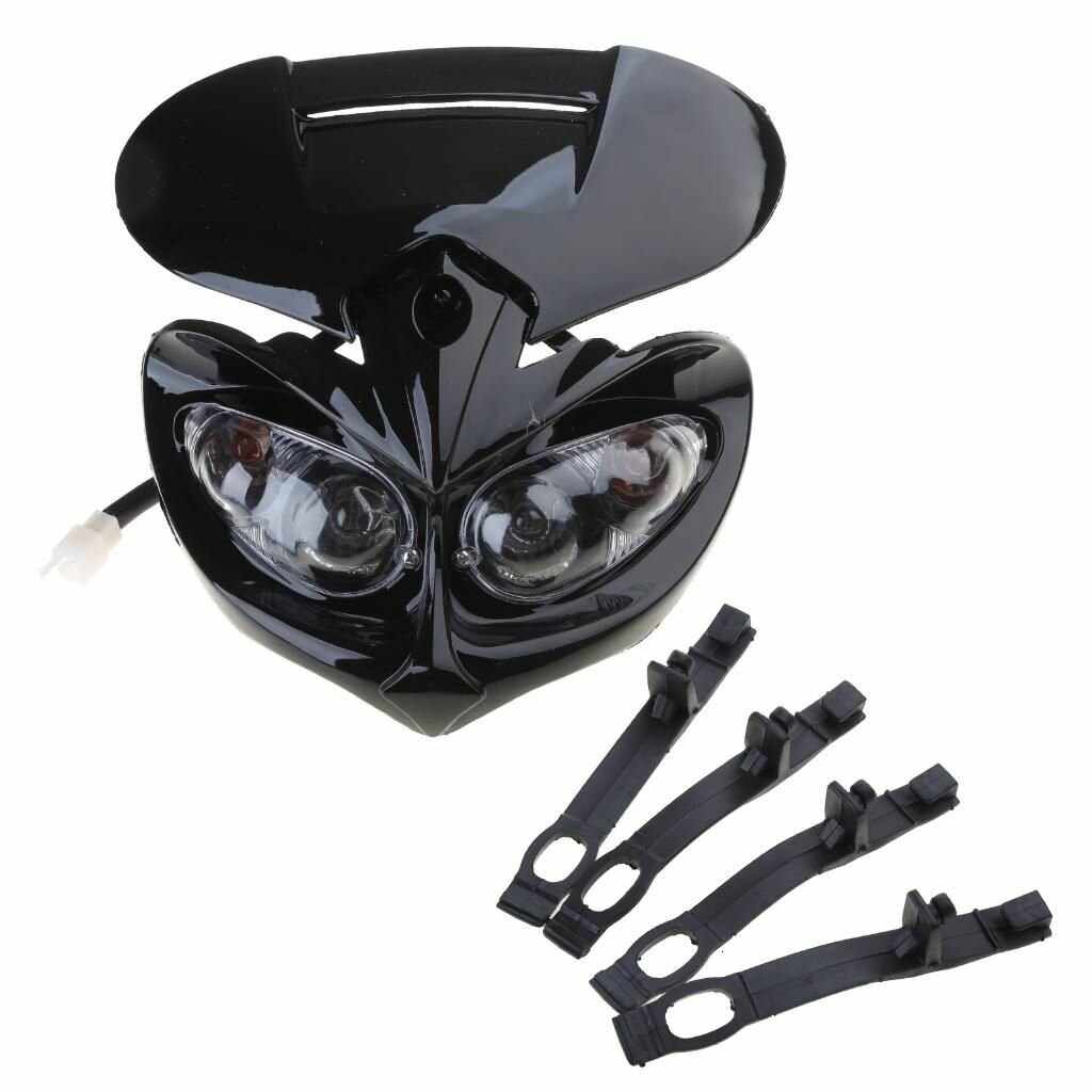 Обтекатель фары для мотоцикла, Черный