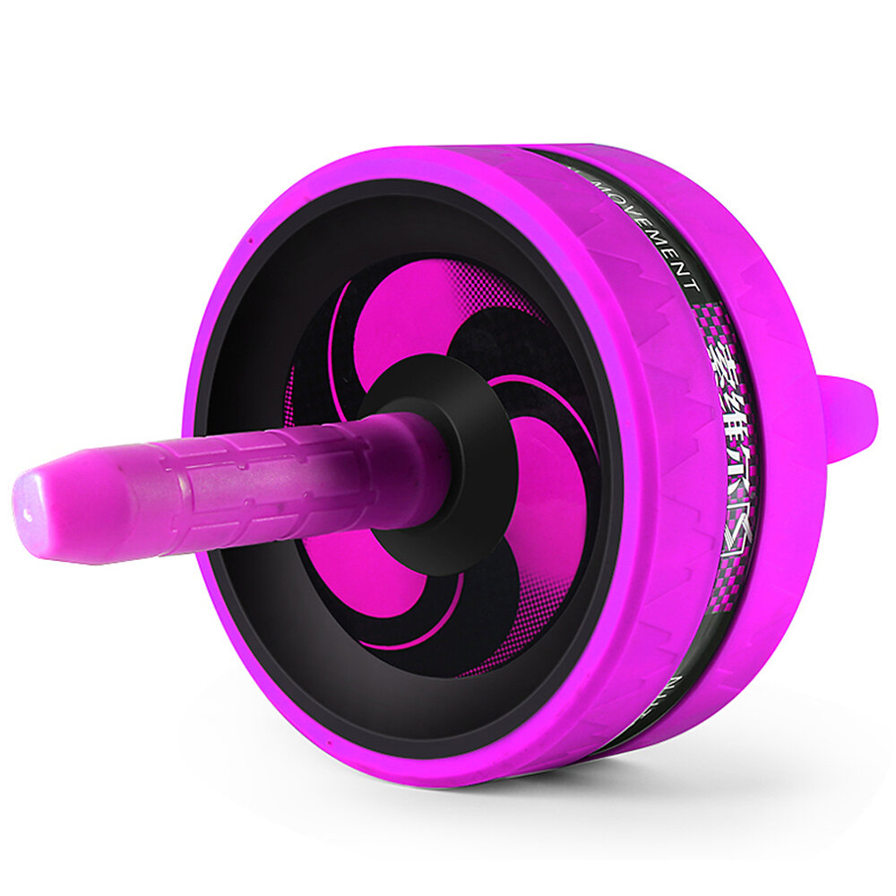 Абдоминальный ролик Домашний офис Тренажерный зал Фитнес Оборудование для тренировок Колесо для упражнений Бесшумное с наколенниками