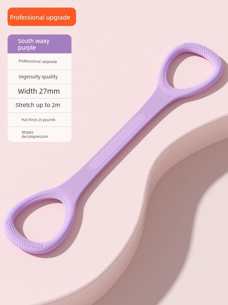 Эластичная лента для растяжки спины, фитнеса для женщин, тренажер для упражнений с эластичной лентой, для домашней