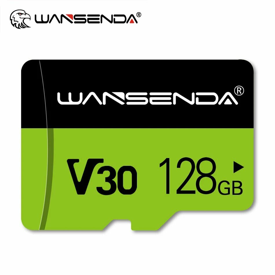 WANSENDA карта памяти Micro SD 128/64/32/16 ГБ Class 10 128GB