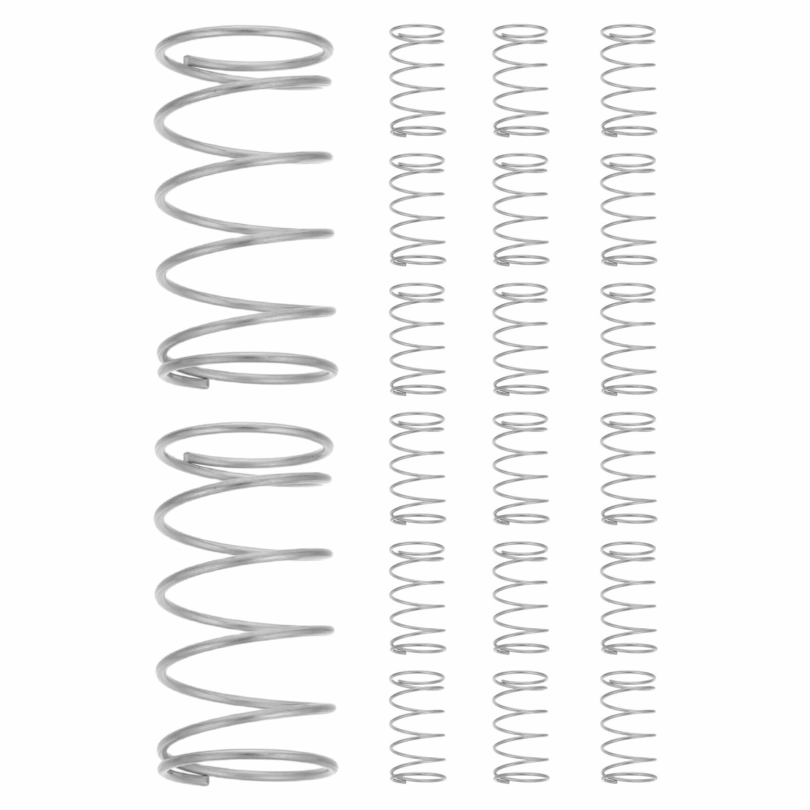 Набор из 20 пружин из нержавеющей стали для кнопки смыва унитаза, для ремонта водяного бачка