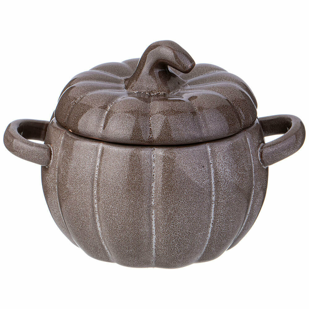 Блюдо для запекания с крышкой "Тыква" 600мл 17.7*13*12см, коллекция "Il raccolto"