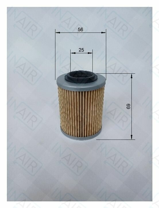 Фильтр масляный для квадроцикла BRP/ODES/SHARMAX/CF/Русская механика/Stels 0800-011300-0004