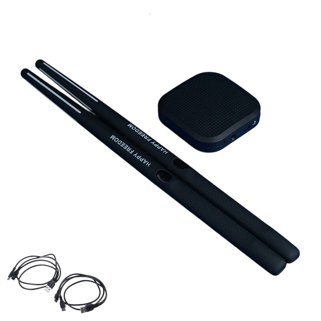 Портативный карманный барабан Электрическая Воздушная барабанная установка с датчиком движения Воздушный барабан с барабанными палочками Подарок для детей Друзей И любителей