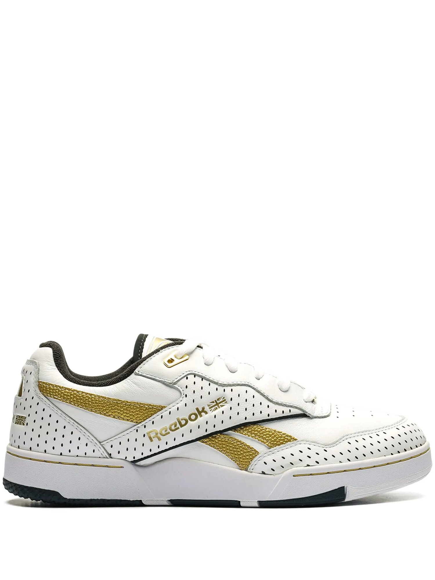 Кроссовки Reebok BB 40000 II, размер 9,5 US, серебристый