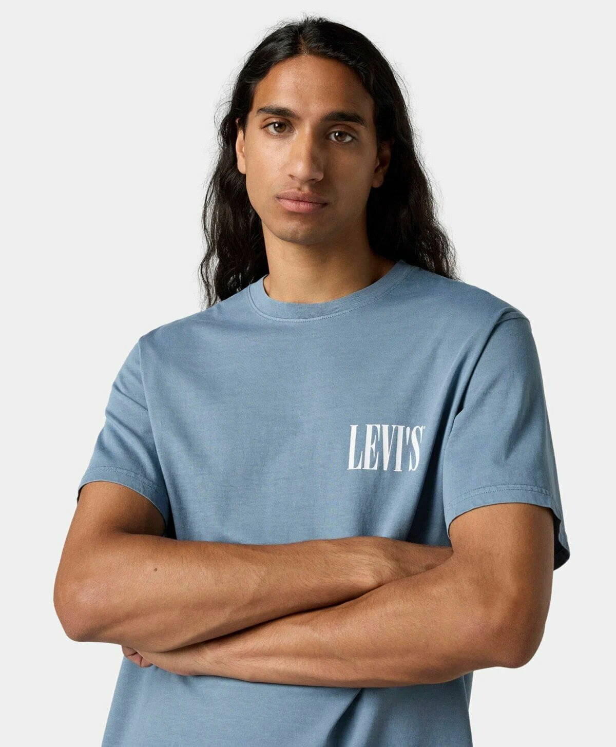 Футболка Levi's, размер XL, синий — фото 1