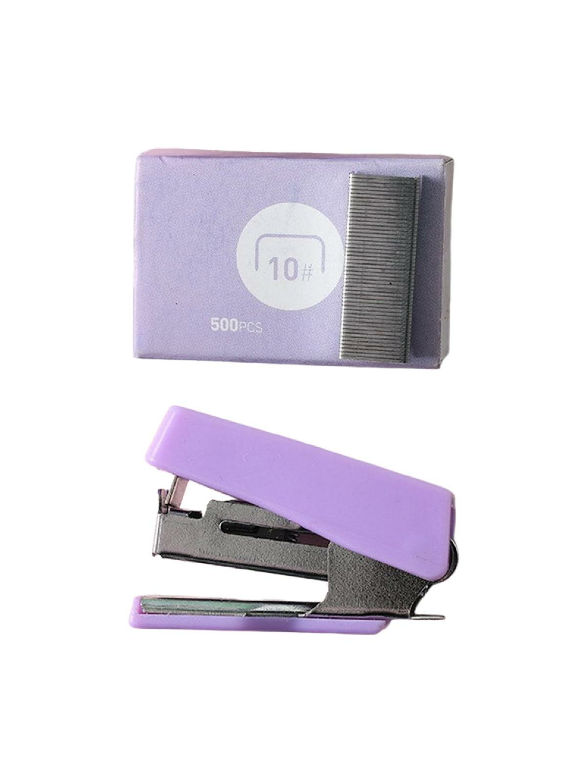 1 комплект Небольшого степлера со скобой Офисный степлер Настольный степлер Портативный степлер