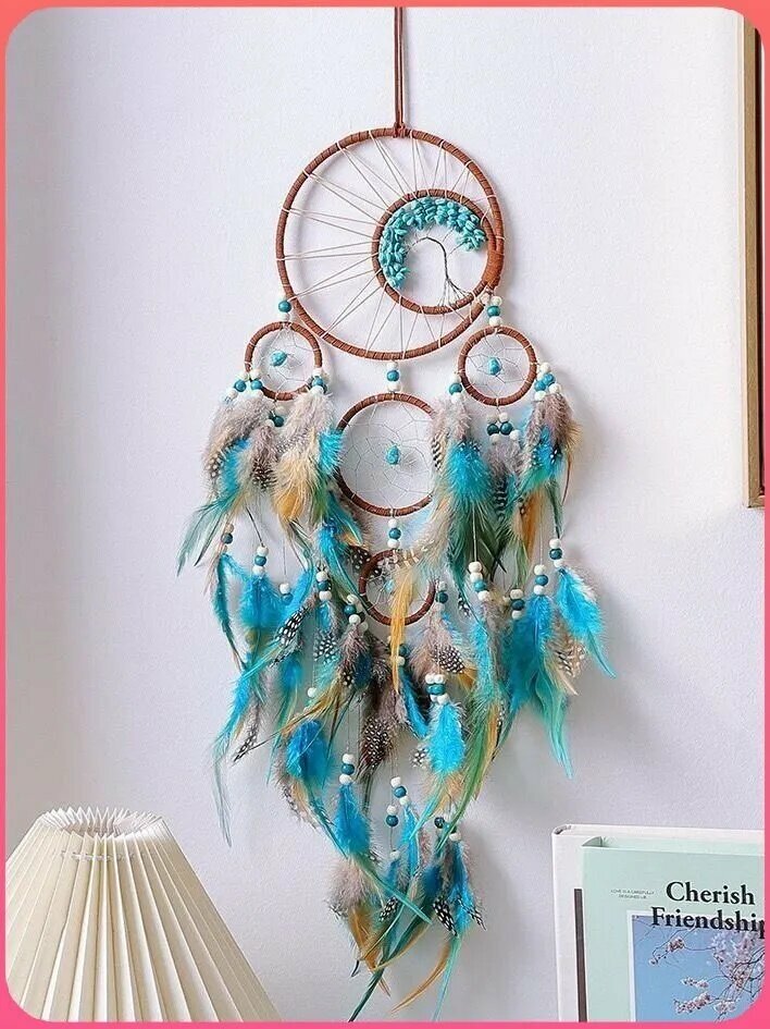 Продвинутый декоративный подарок Fantasy Hunter Grid Hanging Feather