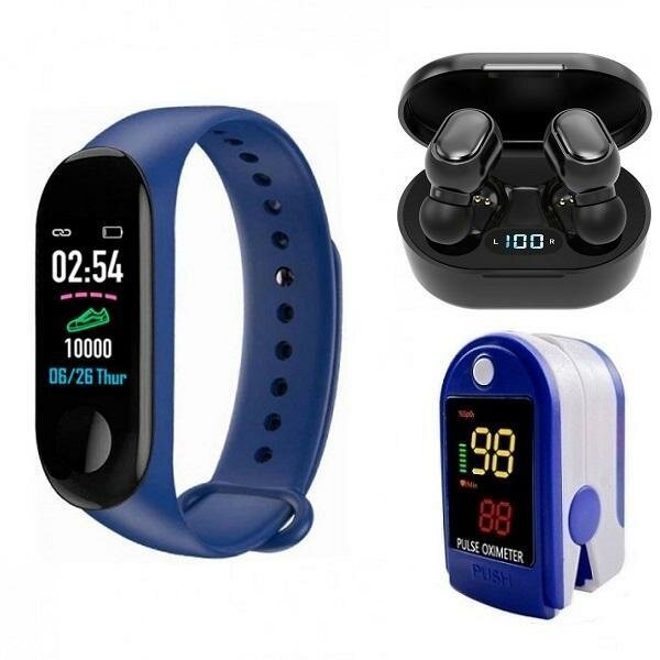 Фитнес-браслет BandRate Smart BRSM333PLBBL-SET5