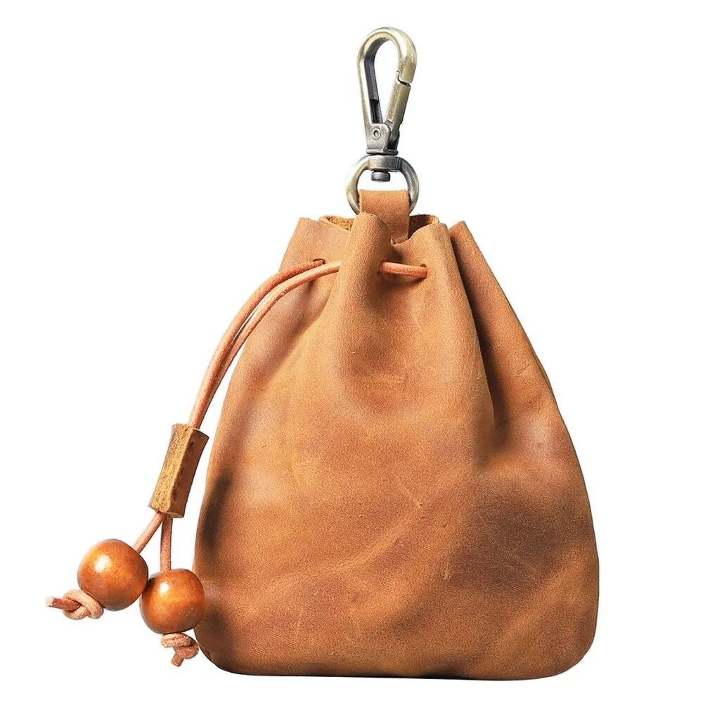 Игральные кости, Сумка для ключей, кошелек для монет - коричневая