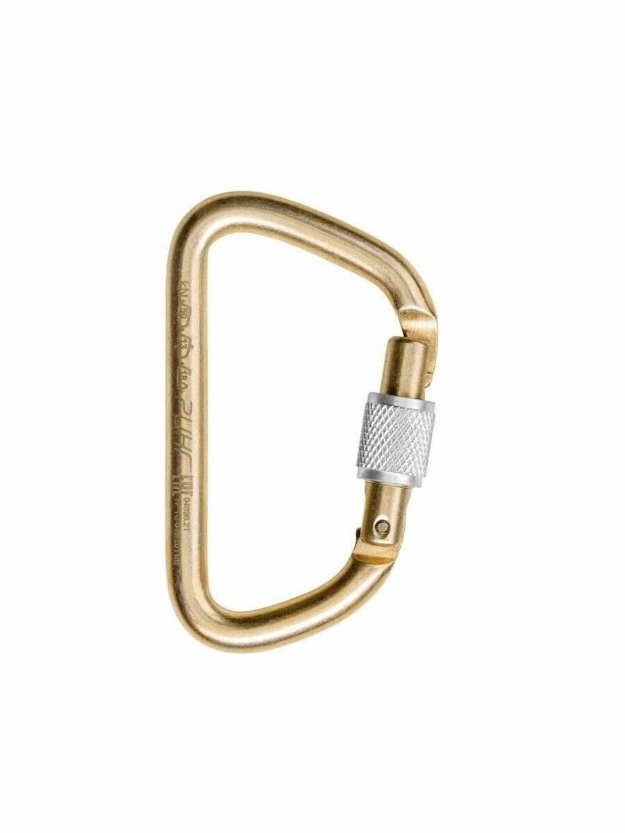 Карабин стальной ринг увеличенный трапеция кейлок 50 кН