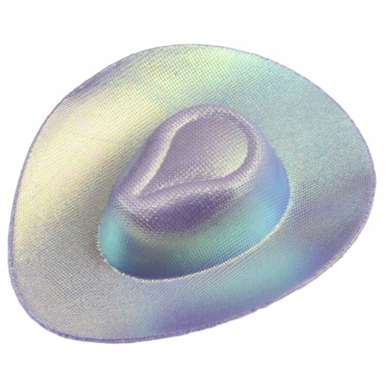 Аксессуары для украшения мини-западной ковбойской шляпы Symphony DIY ручной работы-темно-фиолетовый