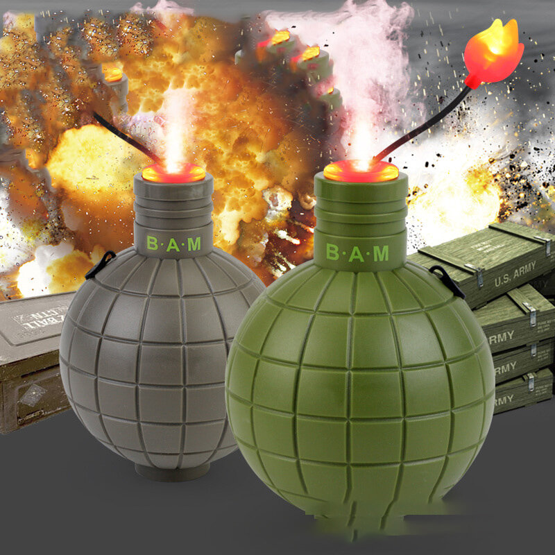 Световая граната, акустическая граната, бомба CS2, детская игрушка динамит, зеленая