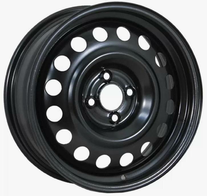 Диск автомобильный стальной Евродиск 65A41C ED 16x6 4x100 et41 dia60.1 Чёрный