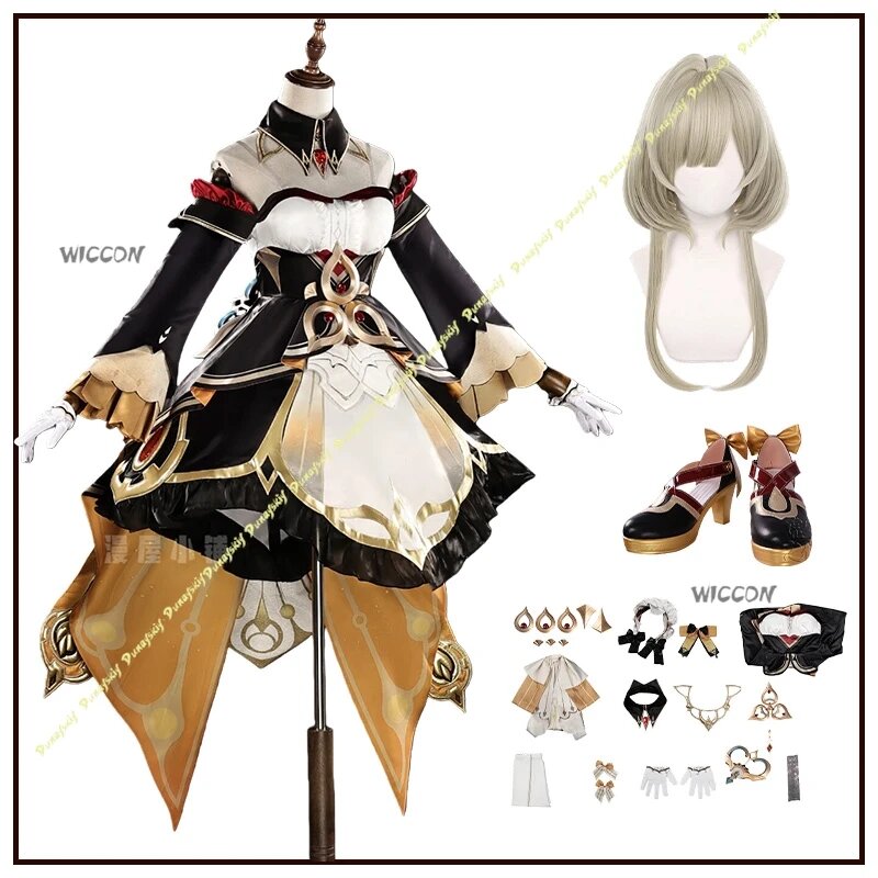 Genshin Impact Косплей костюм Сандроне для девочки М, W1C1shoes