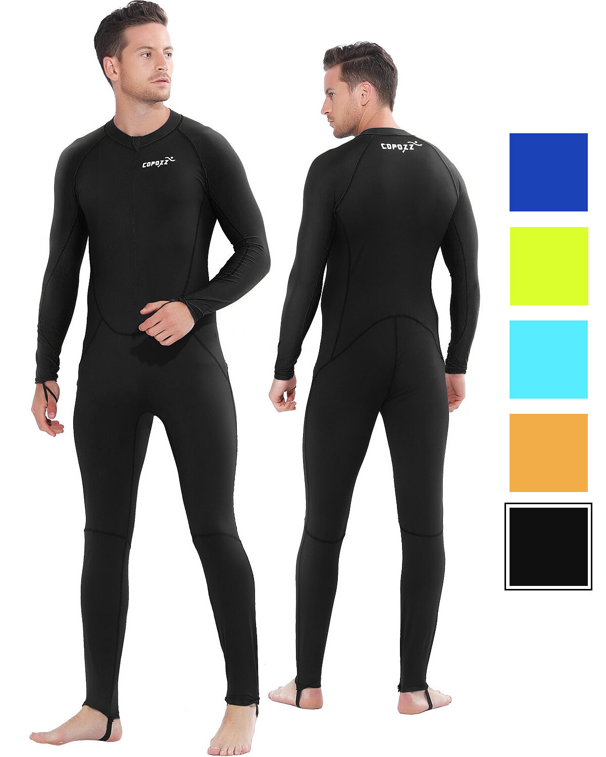 2026COPOZZ Комплект для дайвинга для мужчин и женщин, длинный рукав, защитный костюм от солнца, купальник для снорклинга, женский костюм для серфинга, быстросохнущий стиль для пар